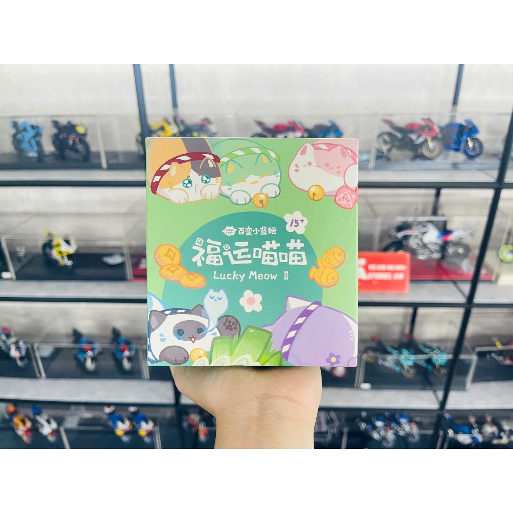 Blind box Blind box keychain CIAOKA Lucky meow Lucky cat v2 green box ...