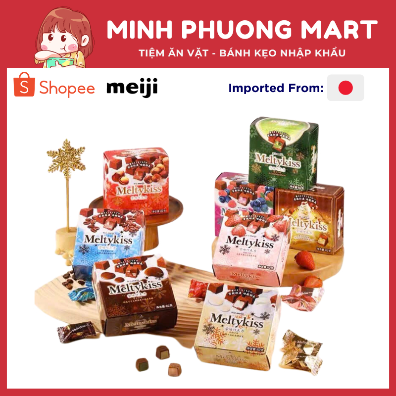 Meltykiss Meiji Japanese fresh chocolate 15 pieces | Shopee Malaysia