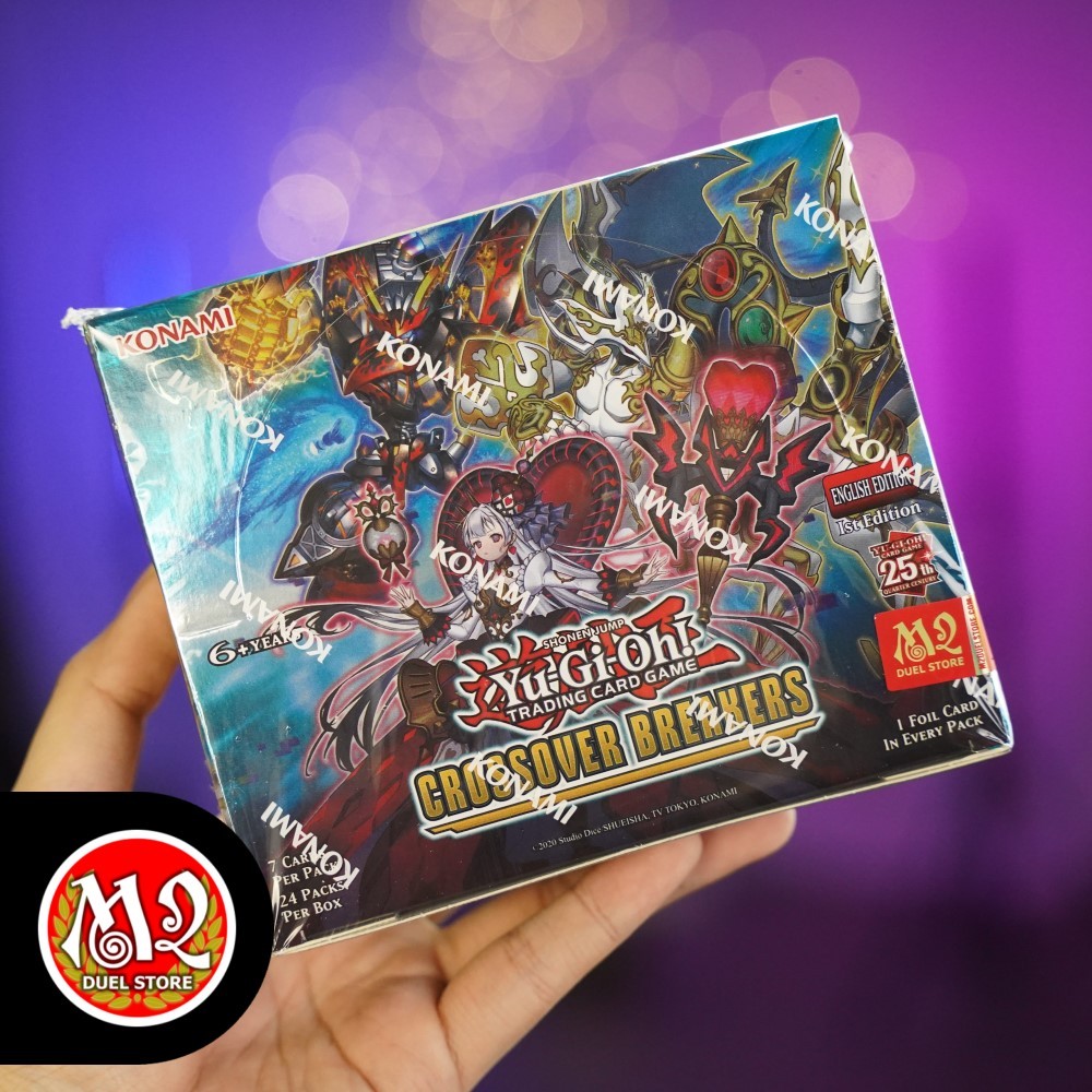 Yugioh Crossover Breakers Booster Box - CRBR Konami UK | Shopee Malaysia