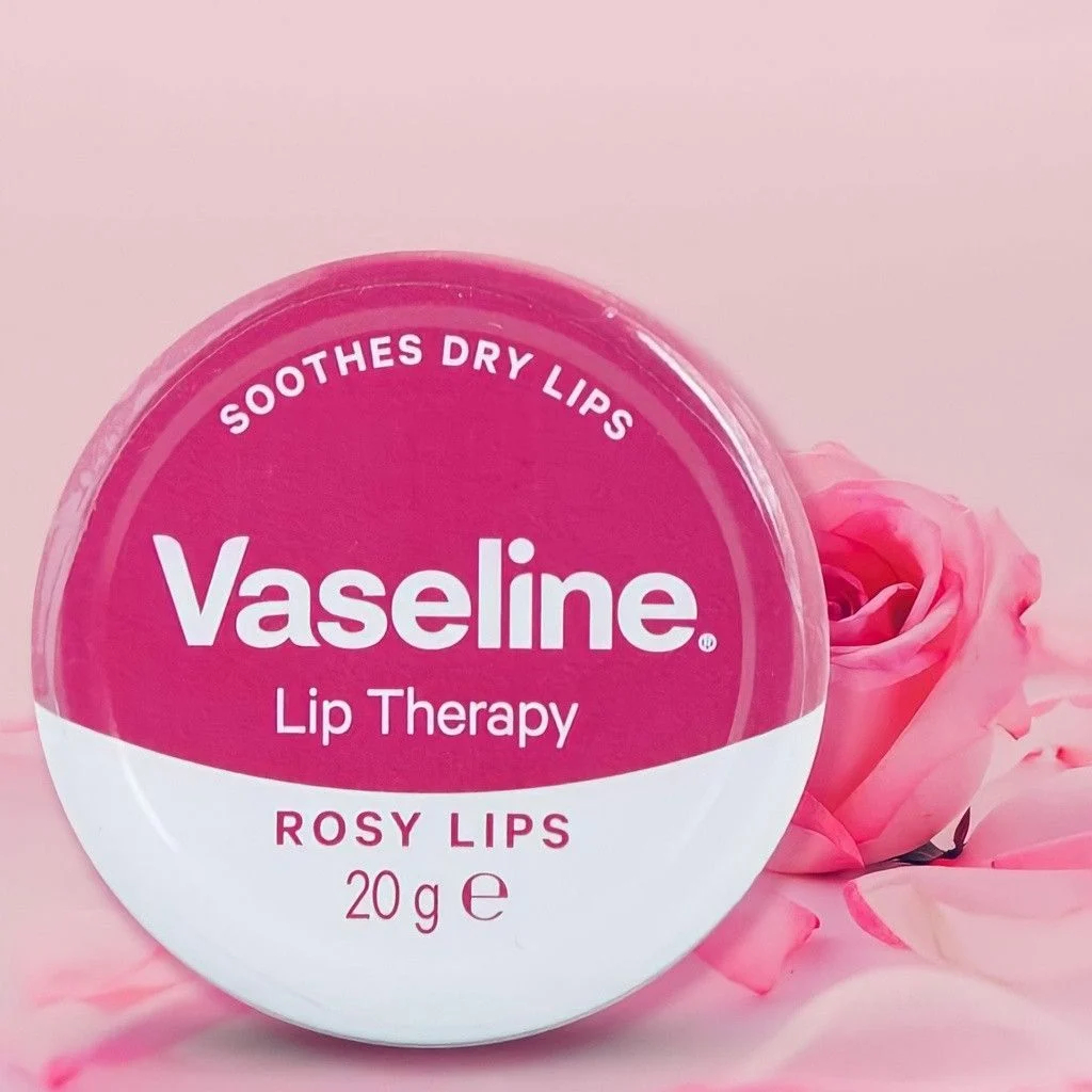 Vaseline Lip Therapy Lip balm vaseline tin box helps moisturize plump ...