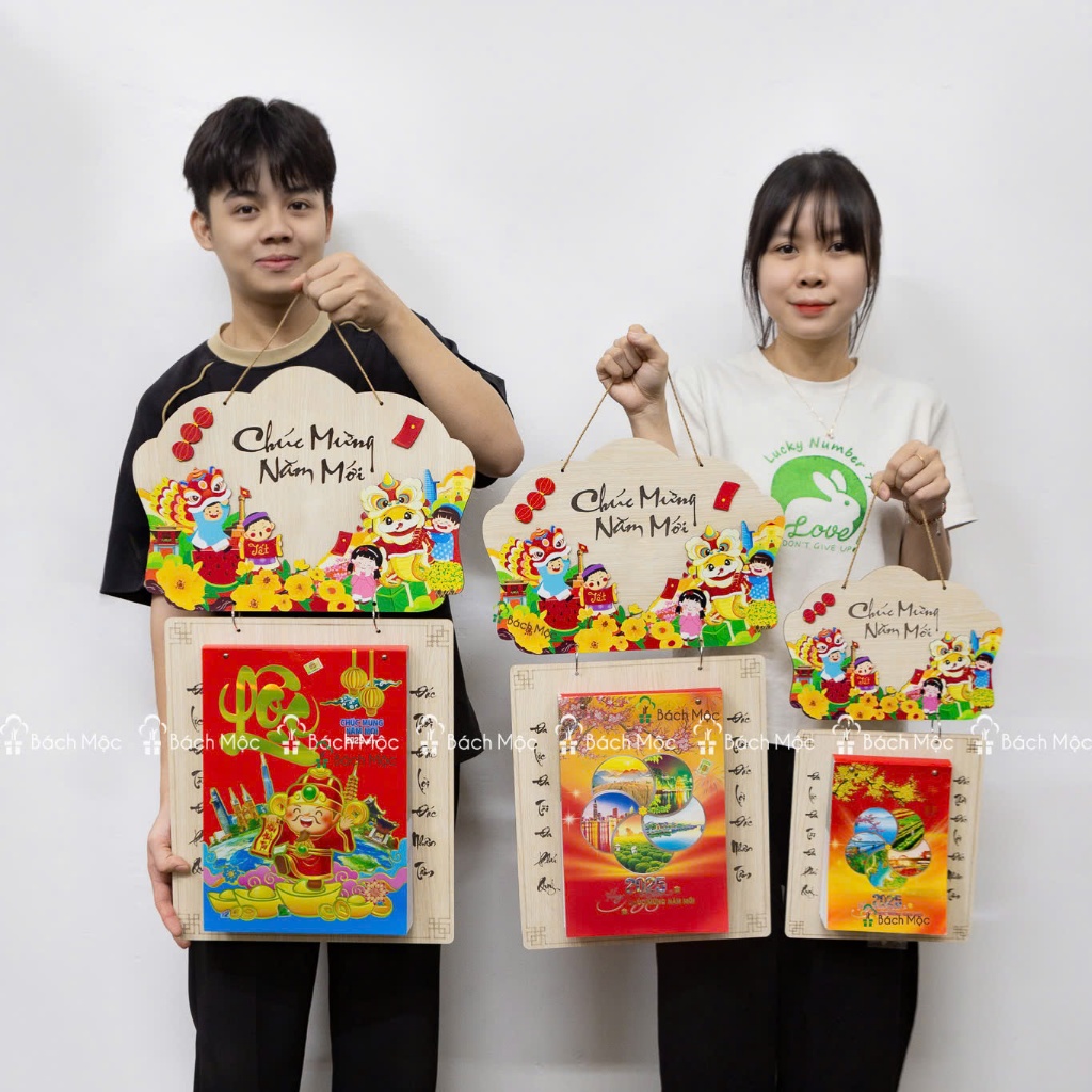 [CNY 2025] 2025 Wall Calendar Made from Industrial Wood Including ...