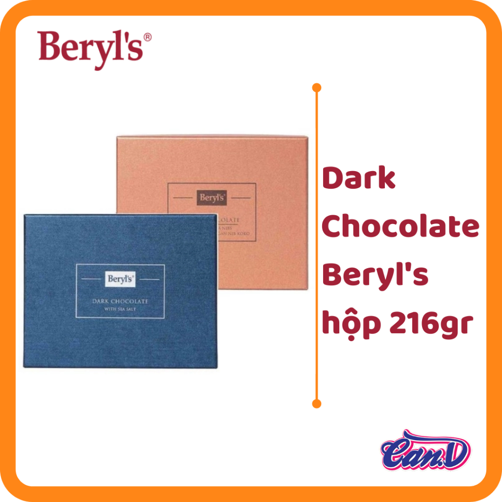 Beryl's bitter chocolate box 216g | Shopee Malaysia