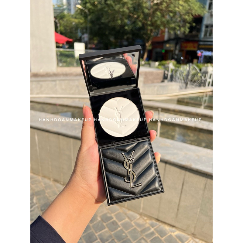 Ysl All Hours Hyper Finish pressed powder tone TRANSLUCENT 7.5g ...