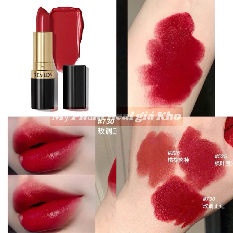 Revlon lipstick in Ruby Red, super smooth, perfect lipstick | Shopee ...