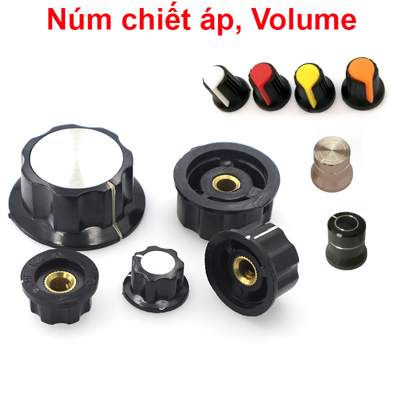 Variable knob, potentiometer knob, MF potentiometer, KN || | Shopee ...