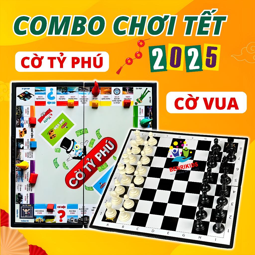 International Chess Set, Toy Combo CNY Board Game 2025 Monopoly Family ...