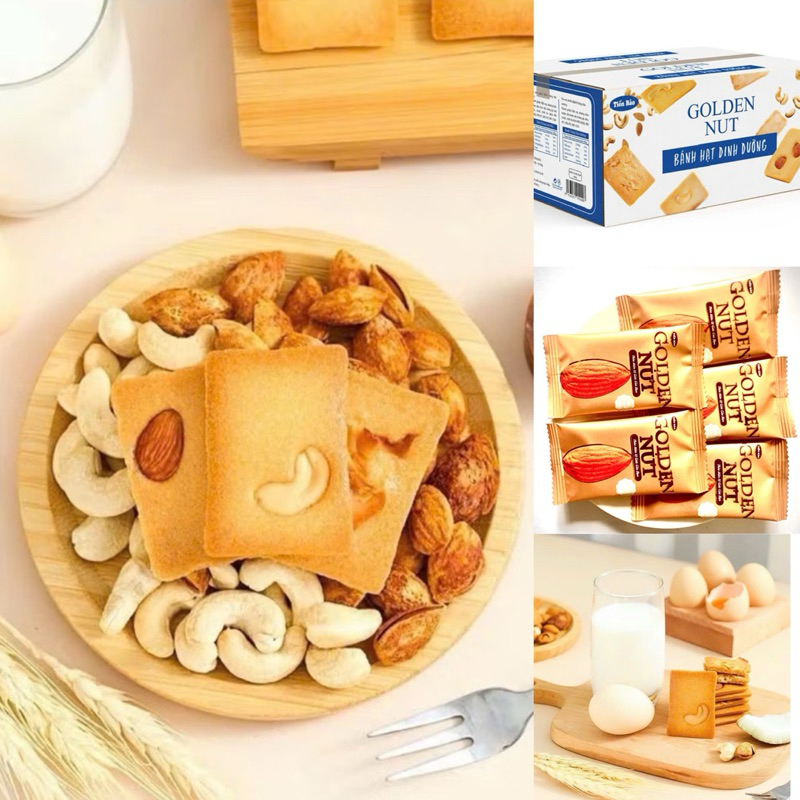 Nutrition nut biscuits, Vietnamese biscuits, nutritious nut mixed ...