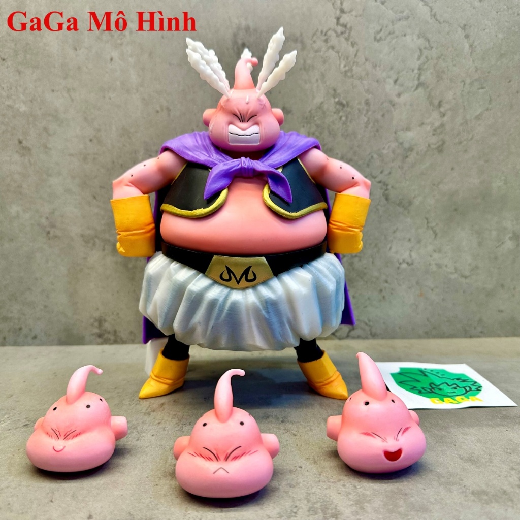 Dragonball Majin Buu Angry Model with 4 Replacement Heads 20cm Super ...