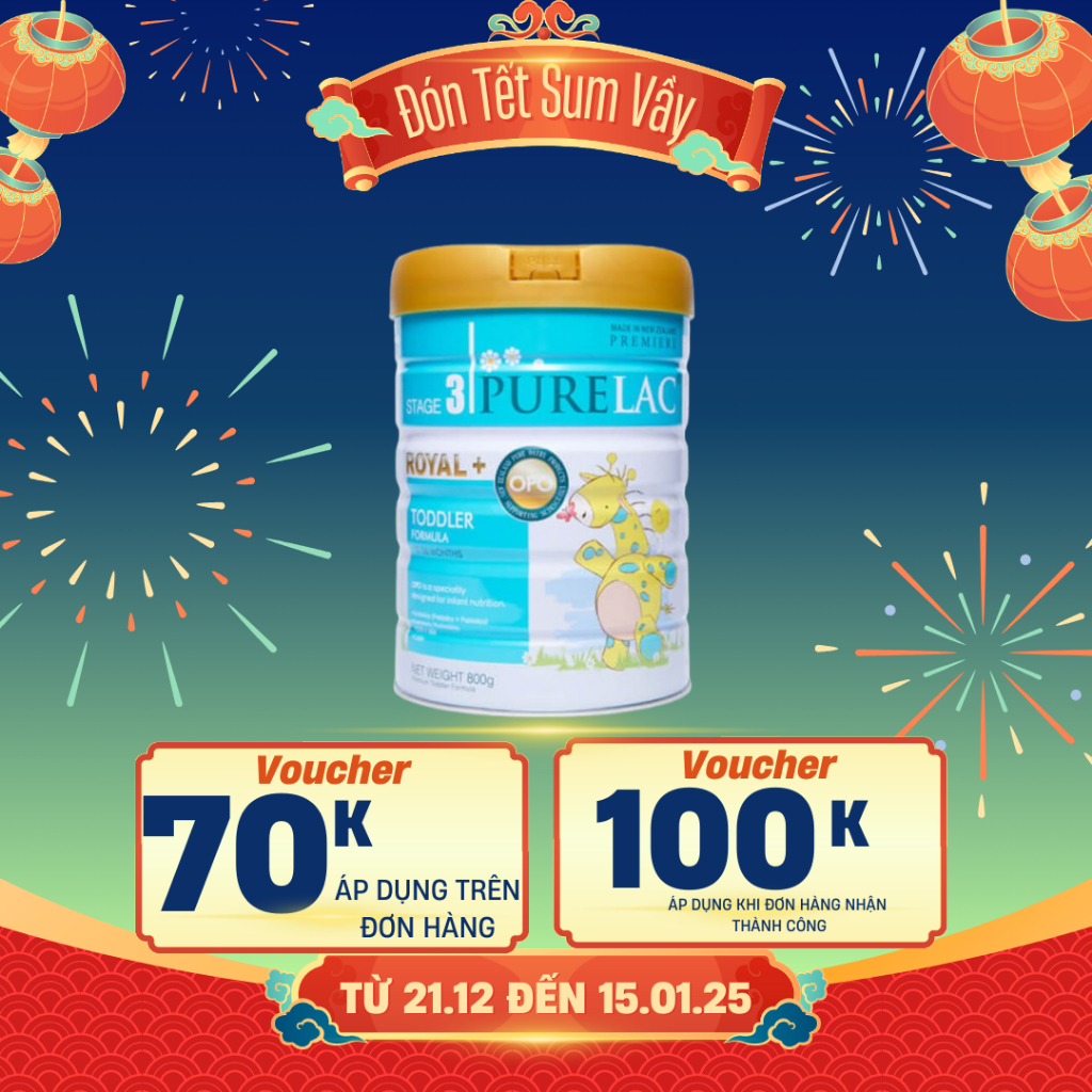 Purelac powdered milk No. 3 New Zealand formula milk 800g for ...