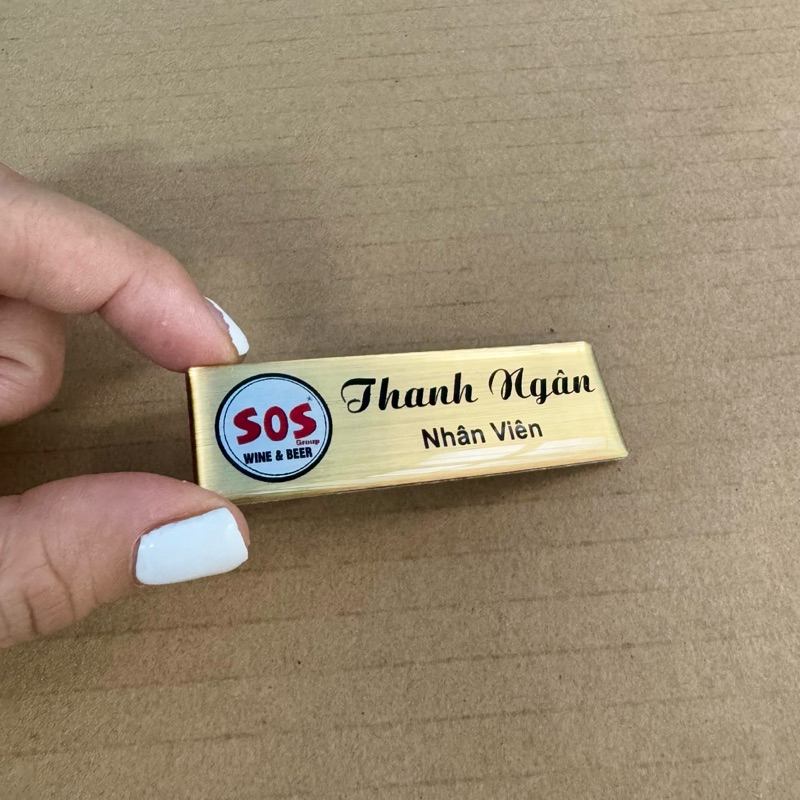 (order) Sos restaurant employee nameplate | Shopee Malaysia