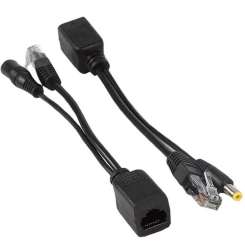 Poe signal transmission cable set for IP cameras and routers | Shopee ...