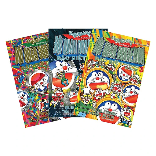 BOOK - SPECIAL DORAEMON ARMY COMBO - ROBOT SCHOOL (3 VOLUMES) | Shopee ...