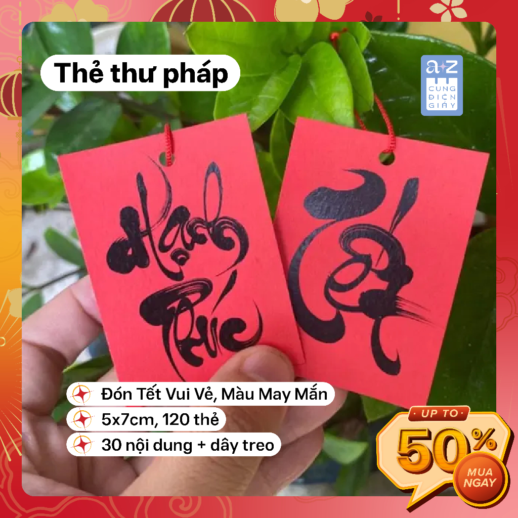 CNY Decorative Calligraphy Paper, red calligraphy card 5x7cm, 120 cards ...