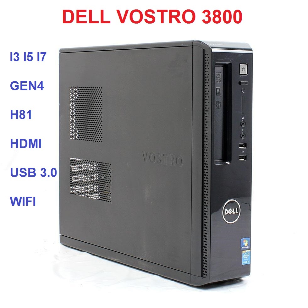 Dell Vostro 3800 Slim H81 Mini Computer with integrated HDMI and Wifi ...