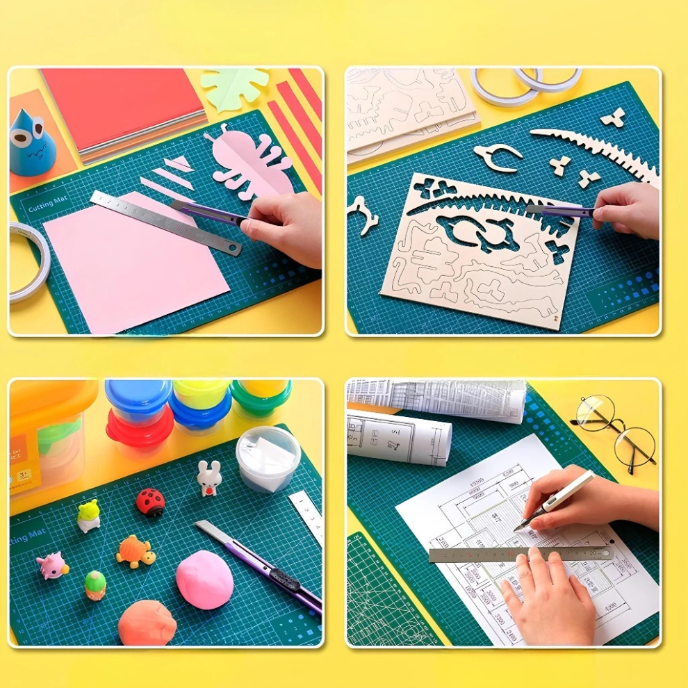 A4 DIY Cutting Mat, handmade fabric Cutting Mat, convenient A4 size ...
