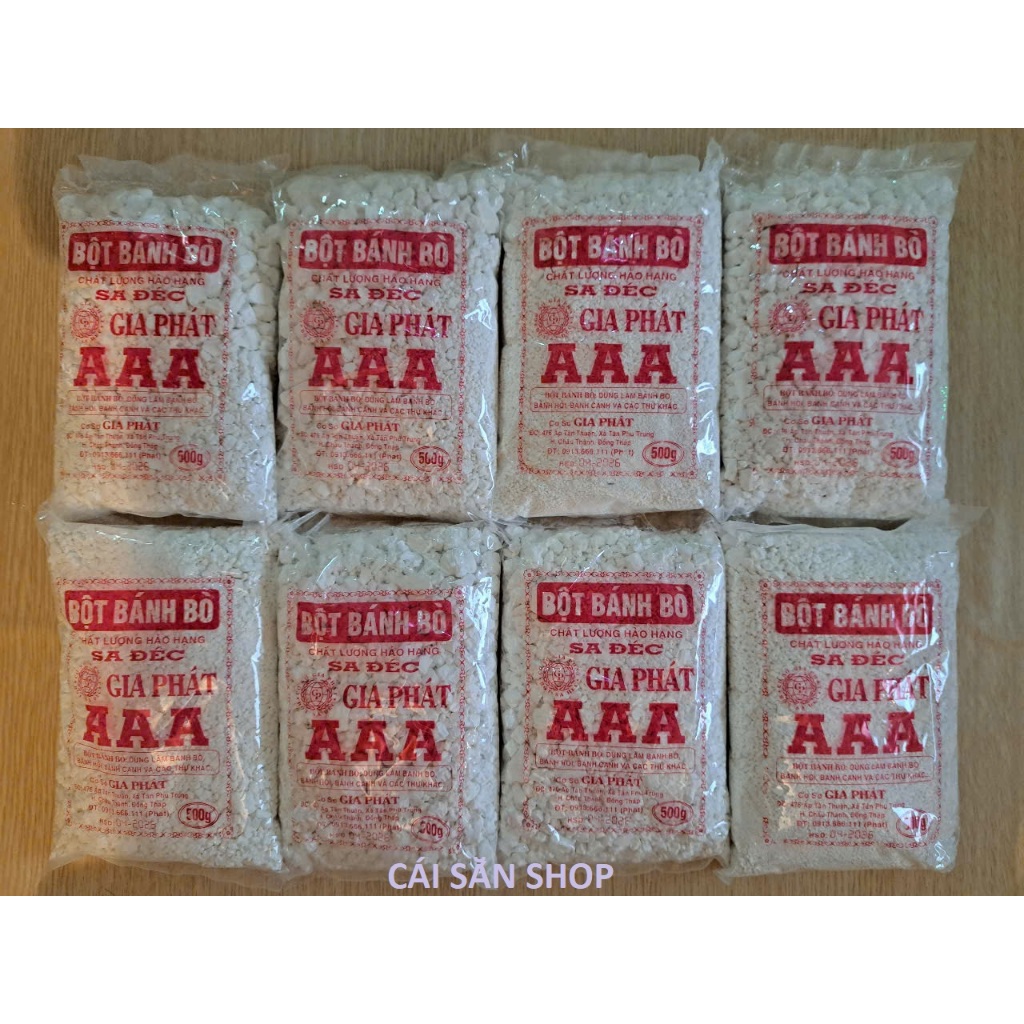 04 kg (500g x 8 packs) AAA Sa Dec gia Phat bamboo root beef cake flour | Shopee Malaysia