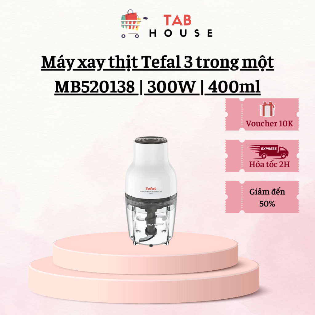 Tefal 3-in-1 MB meat grinder520138 | 300w | 400ml | Genuine standard product - | Shopee Malaysia