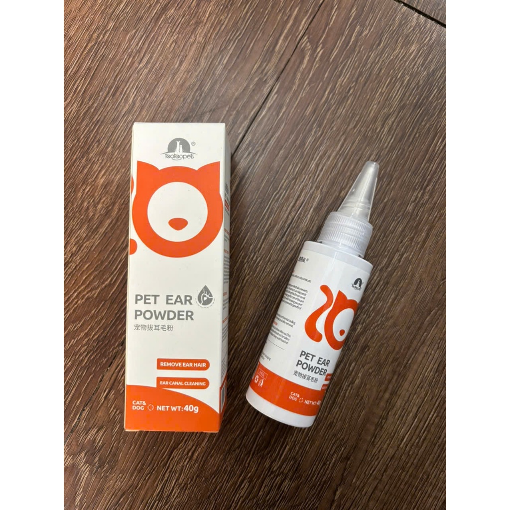 Ear Hair Extraction Powder, Ear Cleaning for Dogs and Cats Ear Power ...