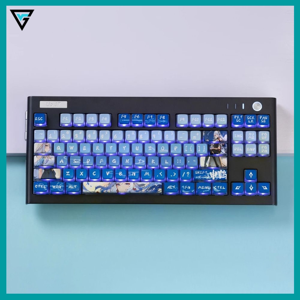 Shenhe Trans Led Pudding Keycap for mechanical keyboard PBT plastic in ...