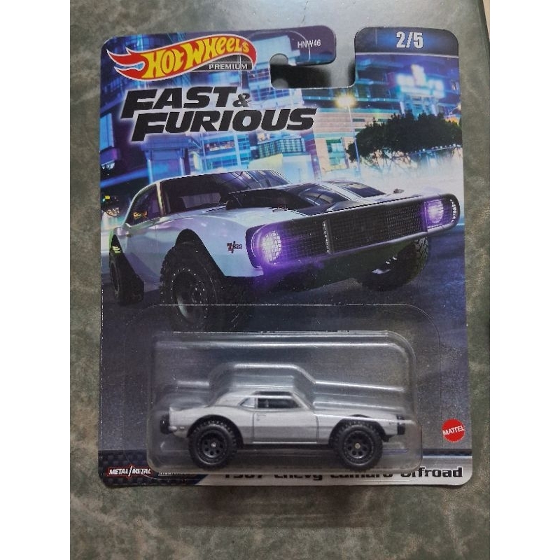 Hot WHEELS PREMIUM 1967 CHEVY CAMARO OFFROAD FAST AND FURIOUS | Shopee Malaysia