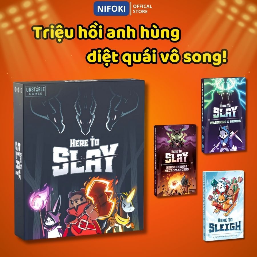 Here To Slay Board Game Set, Here To Slay Card Set, Here To Slay ...