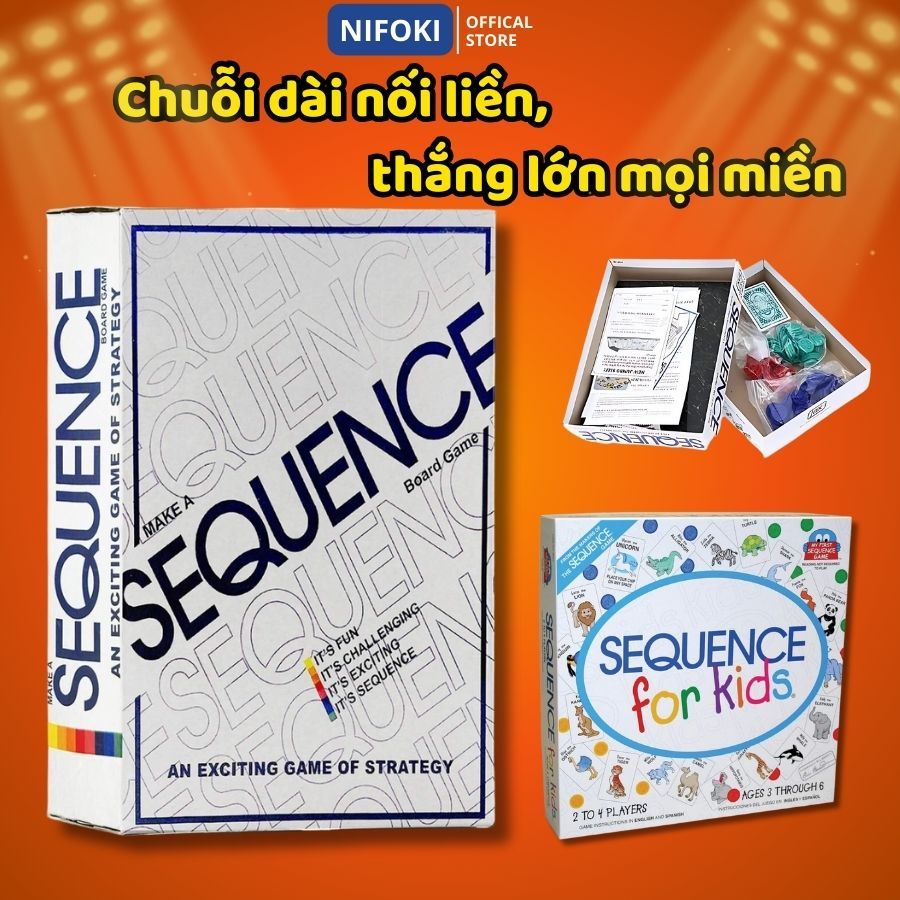 Sequence Board Game Set, Sequence Card Set, Sequence Expansion Card ...