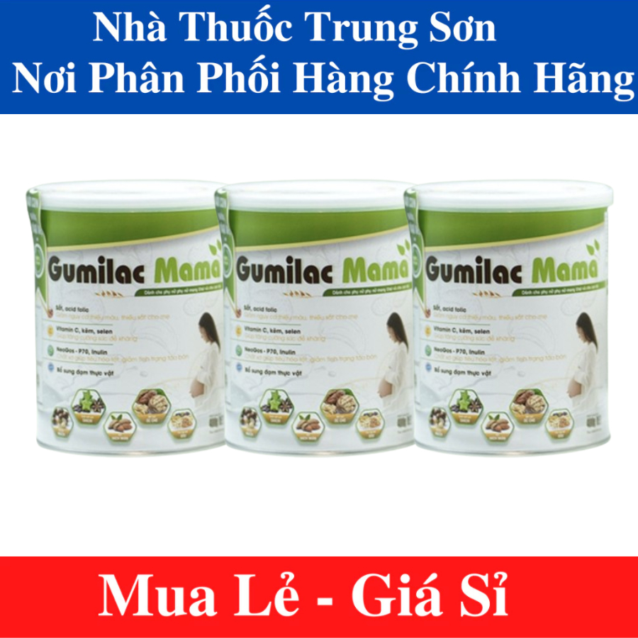 Combo 3 CANS Gumilac Mama Gourd Nut Milk can 650g - Complete nutrition ...