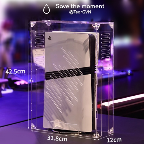 Highly transparent Acrylic dustproof protective case for PS5 Pro / PS5 ...