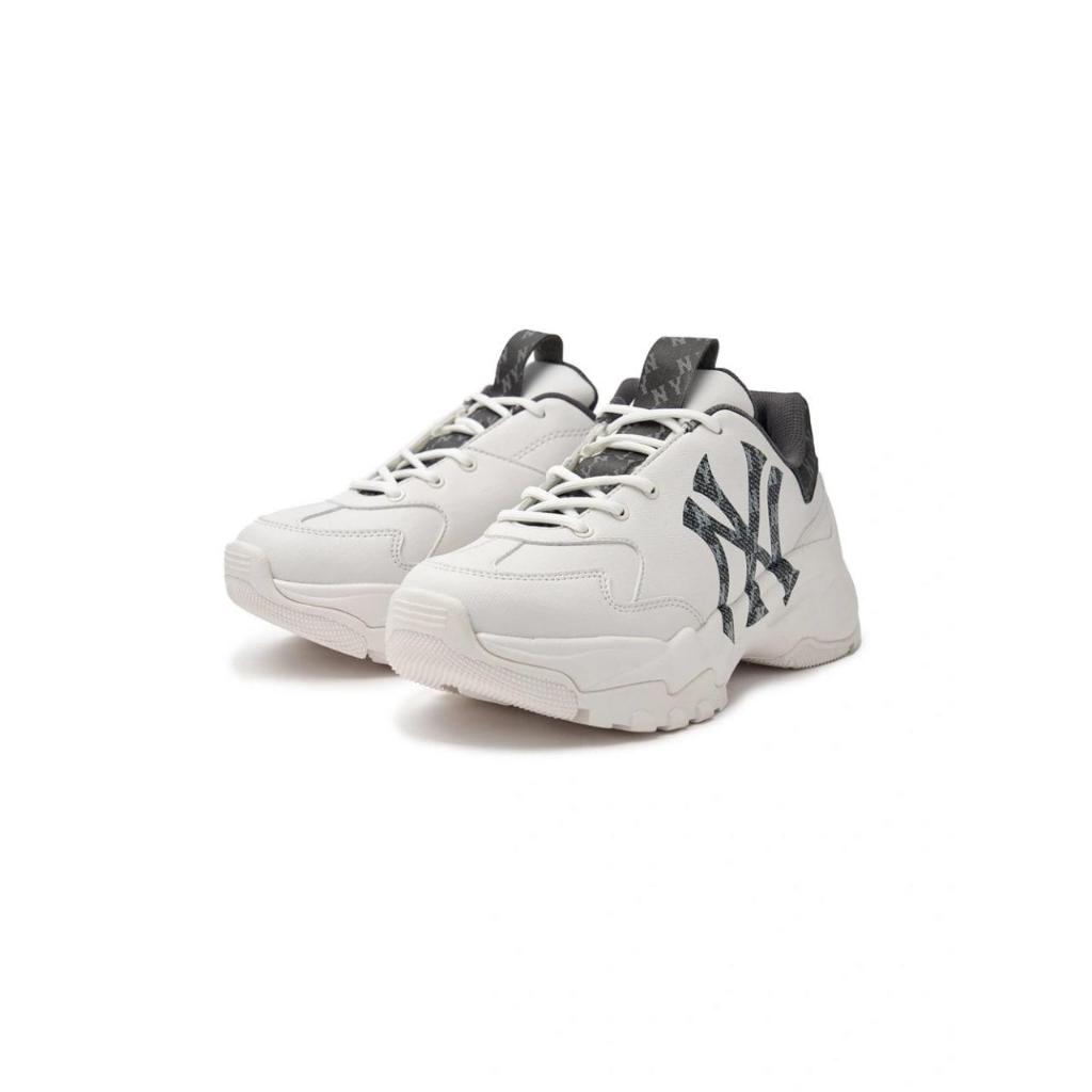 Genuine black MLB Bigball Chunky monogram ny shoes, monogram padded ...