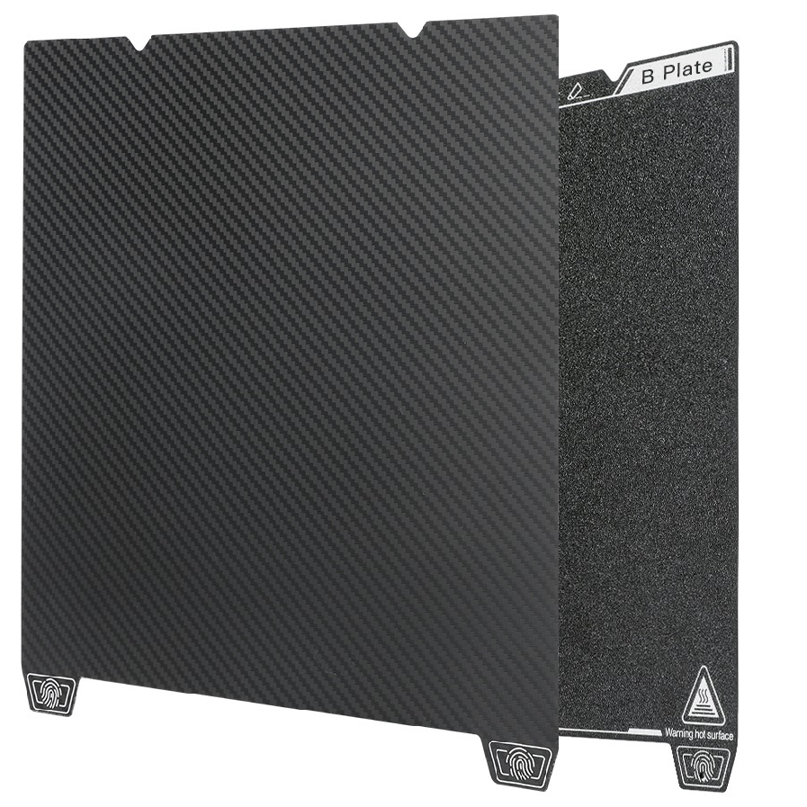 K1 Max Dual-Sided Glossy PET + Matte PEI Printing Platform Board Kit ...