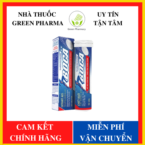 Combo 3 boxes of BOCA effervescent tablets to relieve bone and joint ...