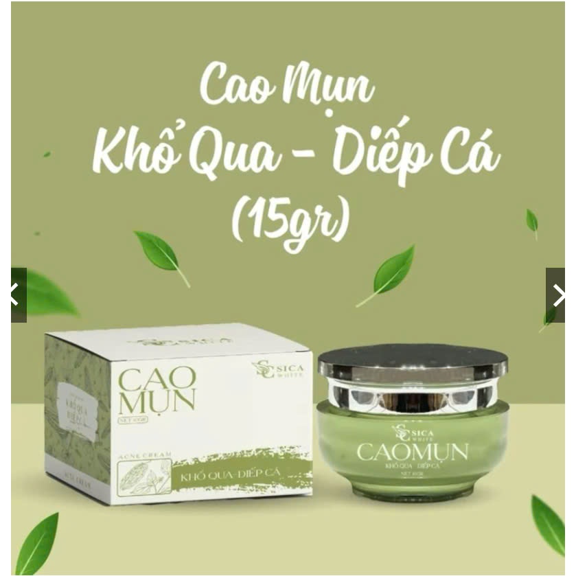 (Free 10 Masks) Sica White Fish Mint Acne Extract 15G, Acne Lotion ...