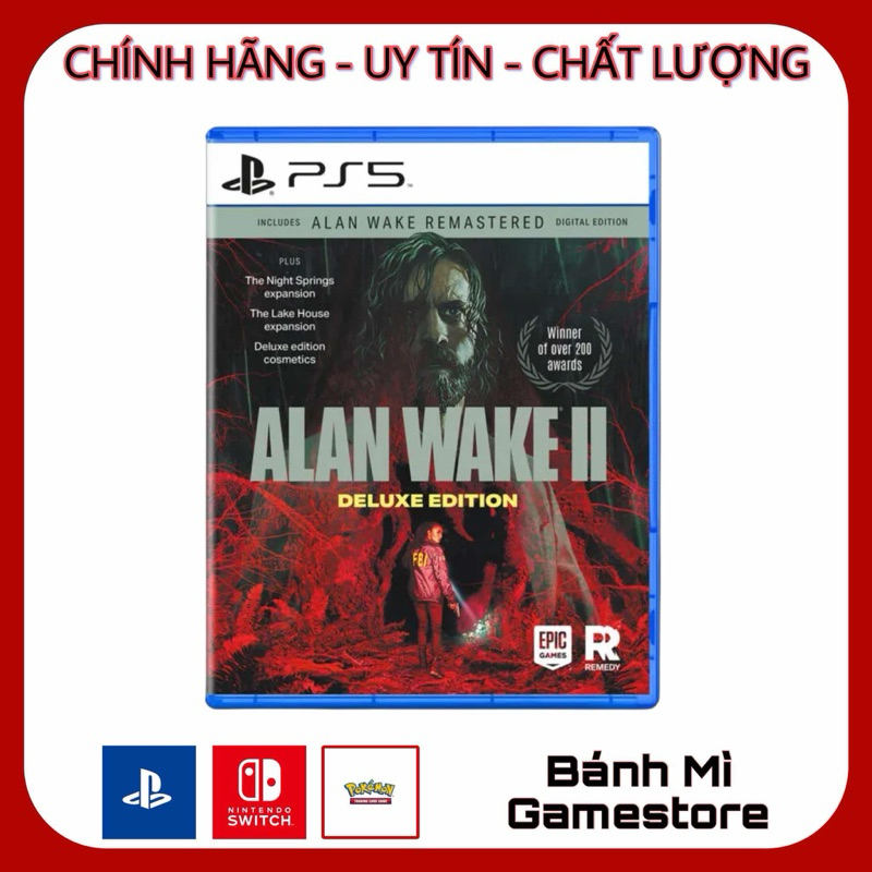 Alan Wake 2 PS5 game Disc - Deluxe Edition | Shopee Malaysia
