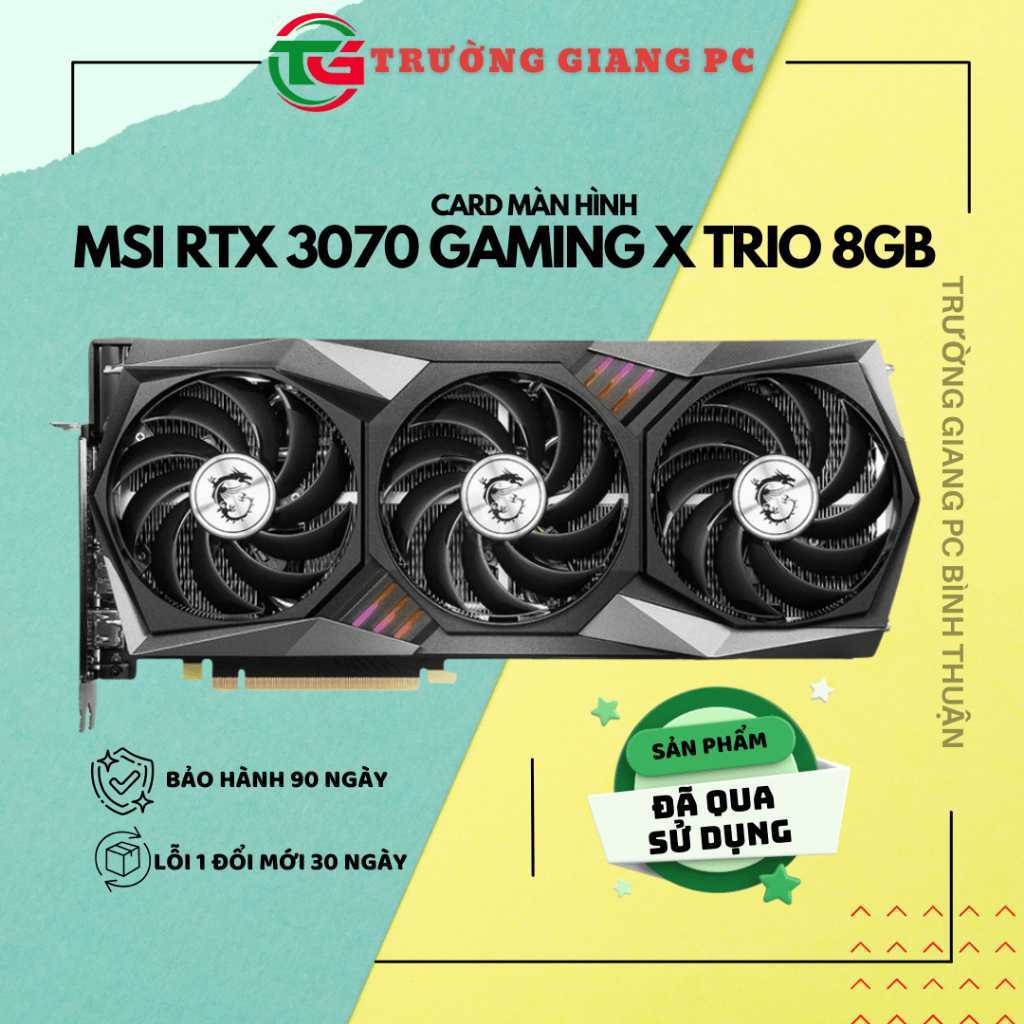 VGA MONITOR CARD MSI RTX 3070 GAMING X TRIO 8GB GDDR6 - 2ND | Shopee ...