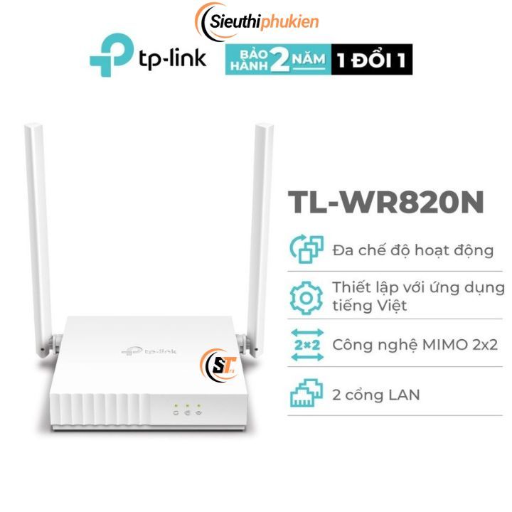 Tp-link wifi transmitter with 2 antennas, 300mbps speed for home and ...