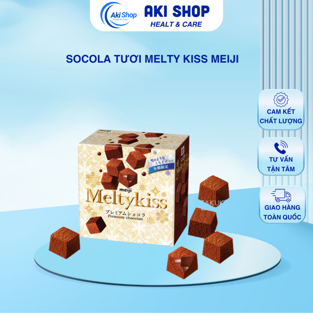 Melty Kiss Meiji Japanese Fresh Chocolate 3 Flavors AIR | Shopee Malaysia