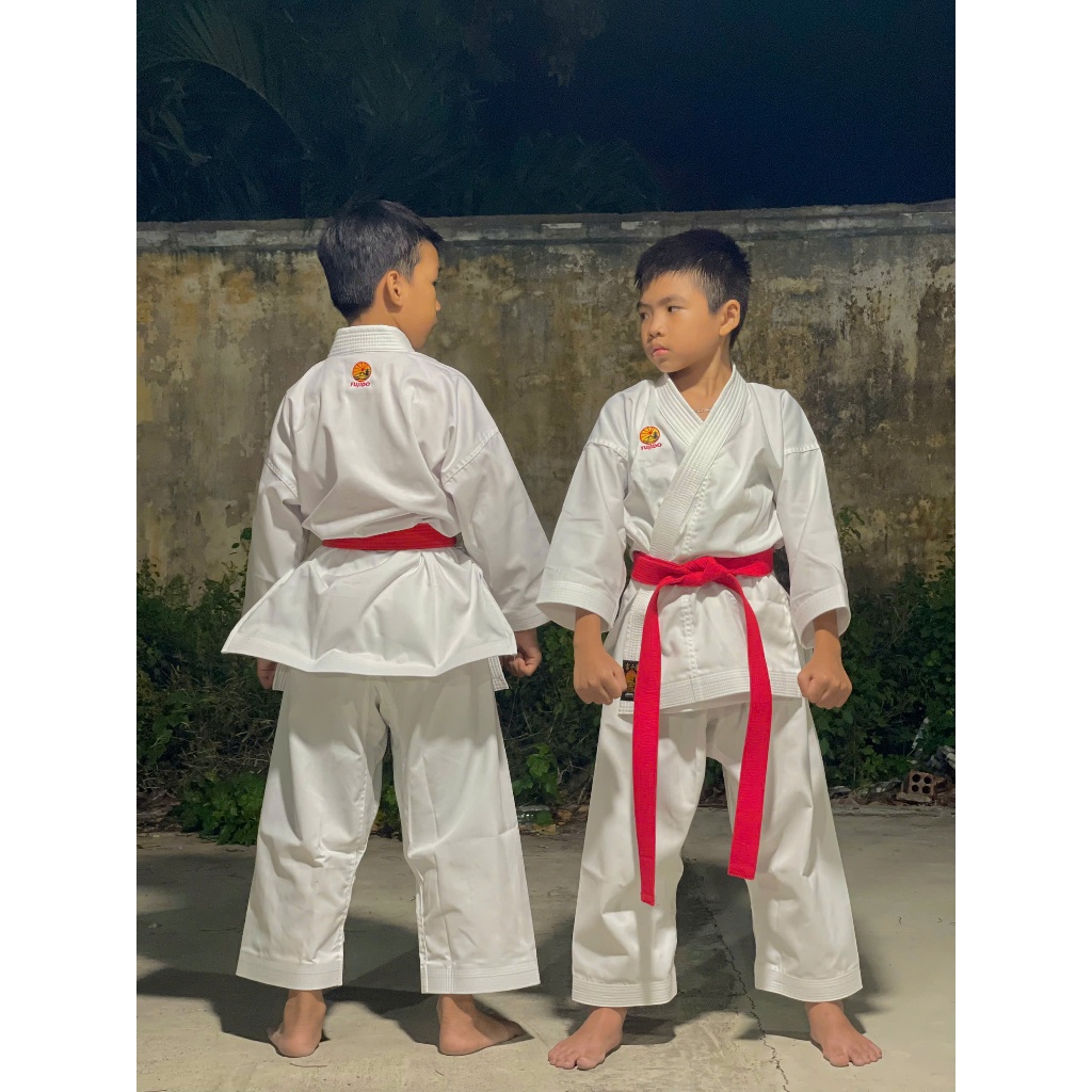 [COMBO 2 SHIRT 1 PANTS] Karate Kata martial arts uniform for high-class ...