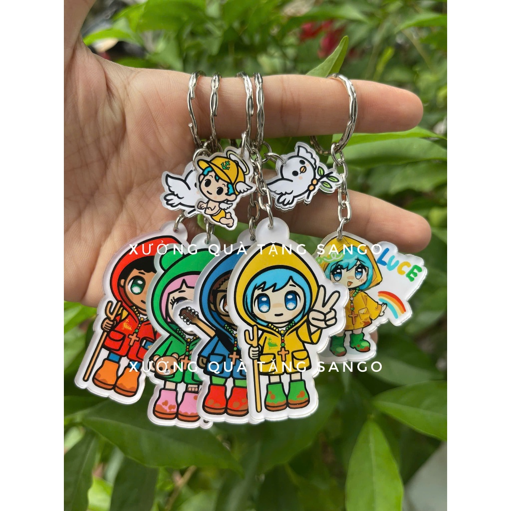 Luce keychain on friends symbolizing the year of the holy year 2025 ...