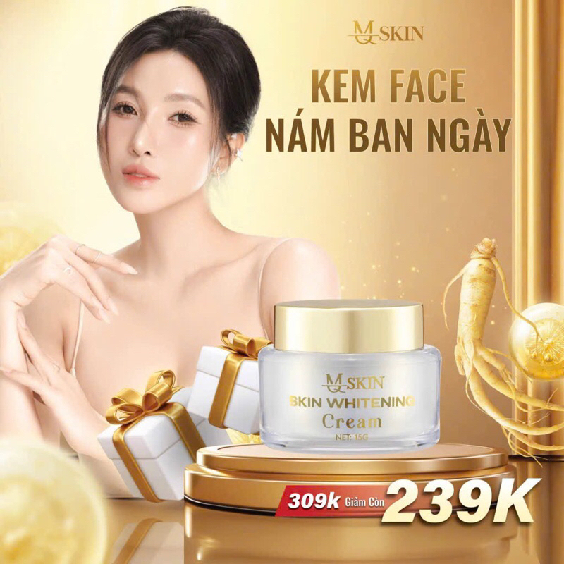 Cao face cream SlingshotM MQ Skin Melasma Fading Golden Ginseng Day Cream 15g remove ...