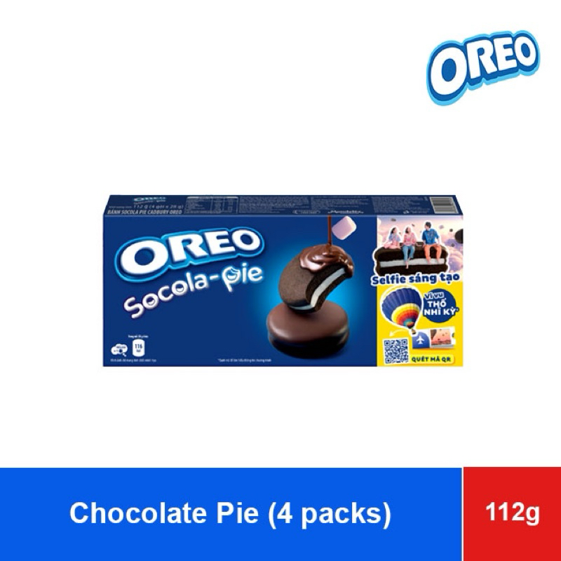 Kinh Do chocolate pie OREO cake box 112g | Shopee Malaysia