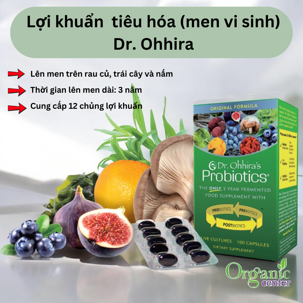 Dr. Probiotic Supplement Pills Ohhira's Probiotics Original Formula ...