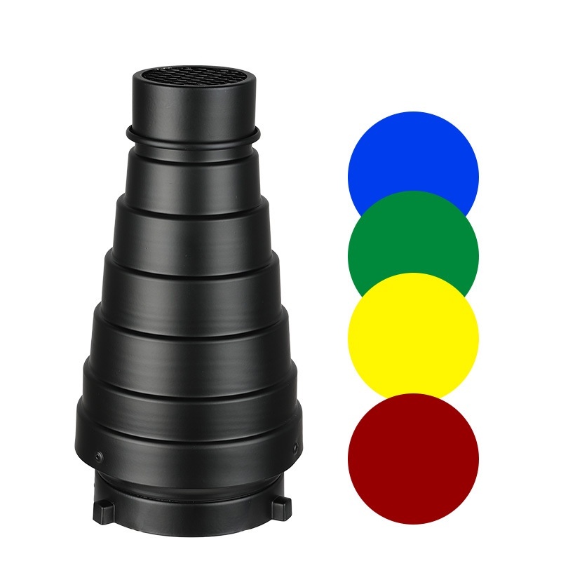 Snoot Light Collector Tube, Light Capacitor Tube for Bowen Mount Lights ...