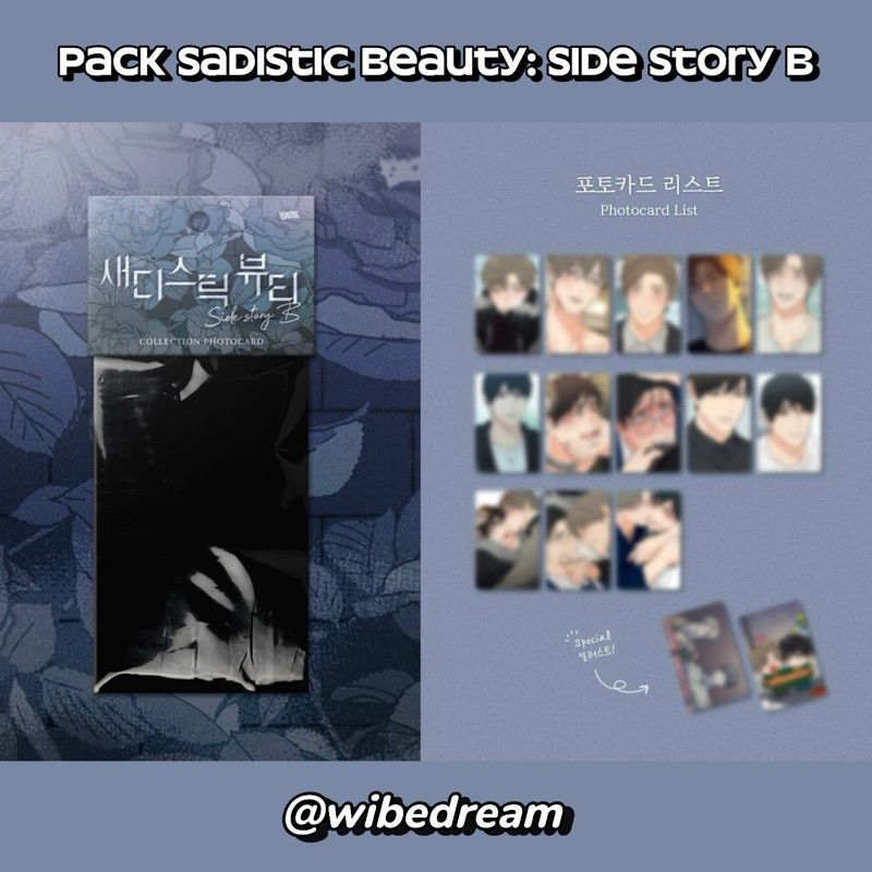 Pack of 3 random cards Sadic Beauty: Side story B | Shopee Malaysia