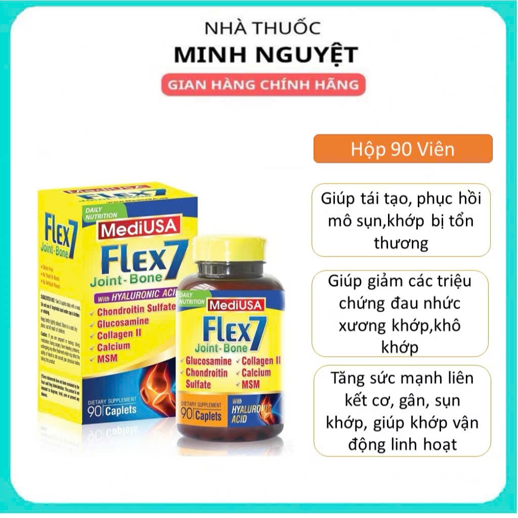Flex 7 MediUSA Bone and Joint Supplements helps relieve bone and joint ...