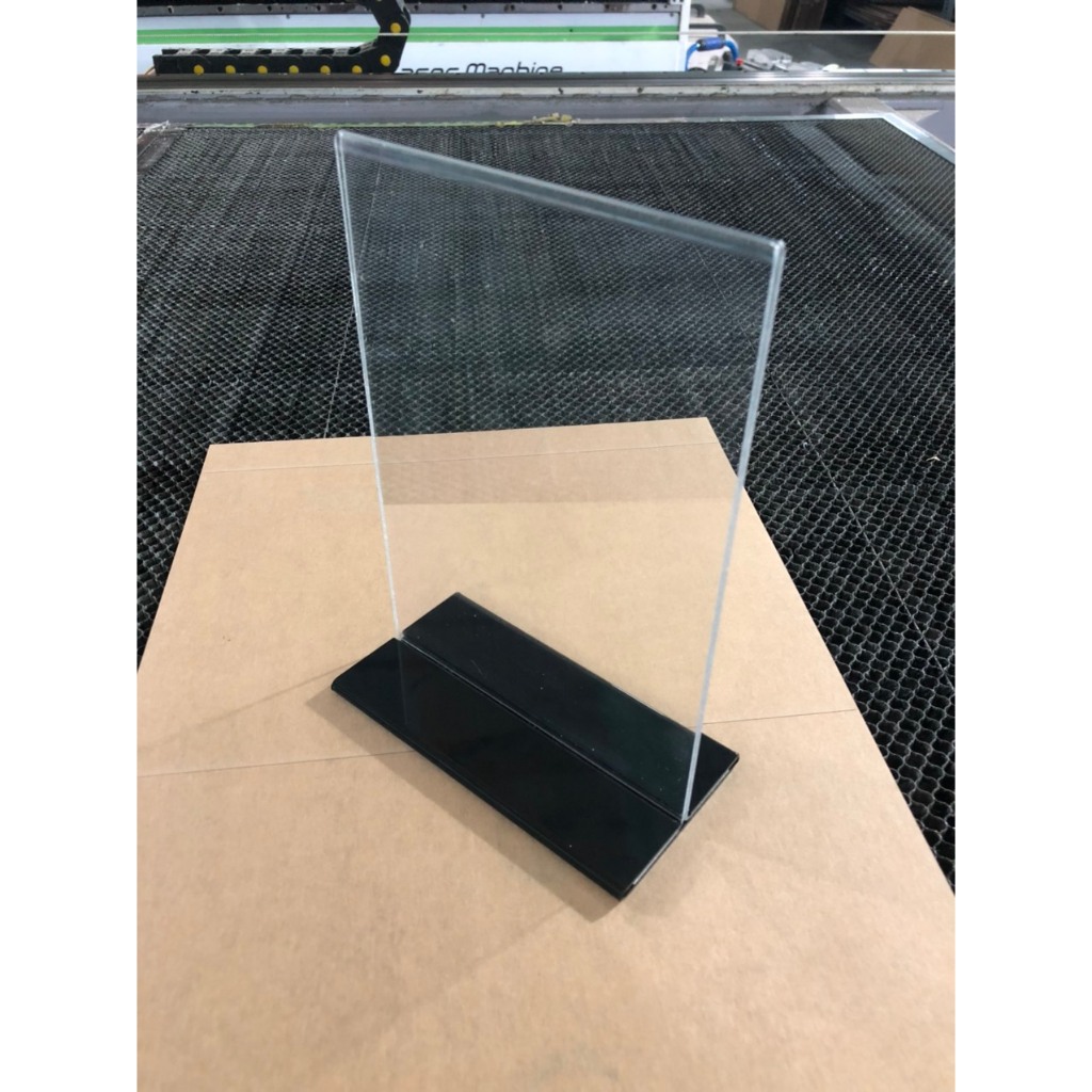 Standee A4 PREMIUM MICA. Qr desktop mica Standee, product price list ...