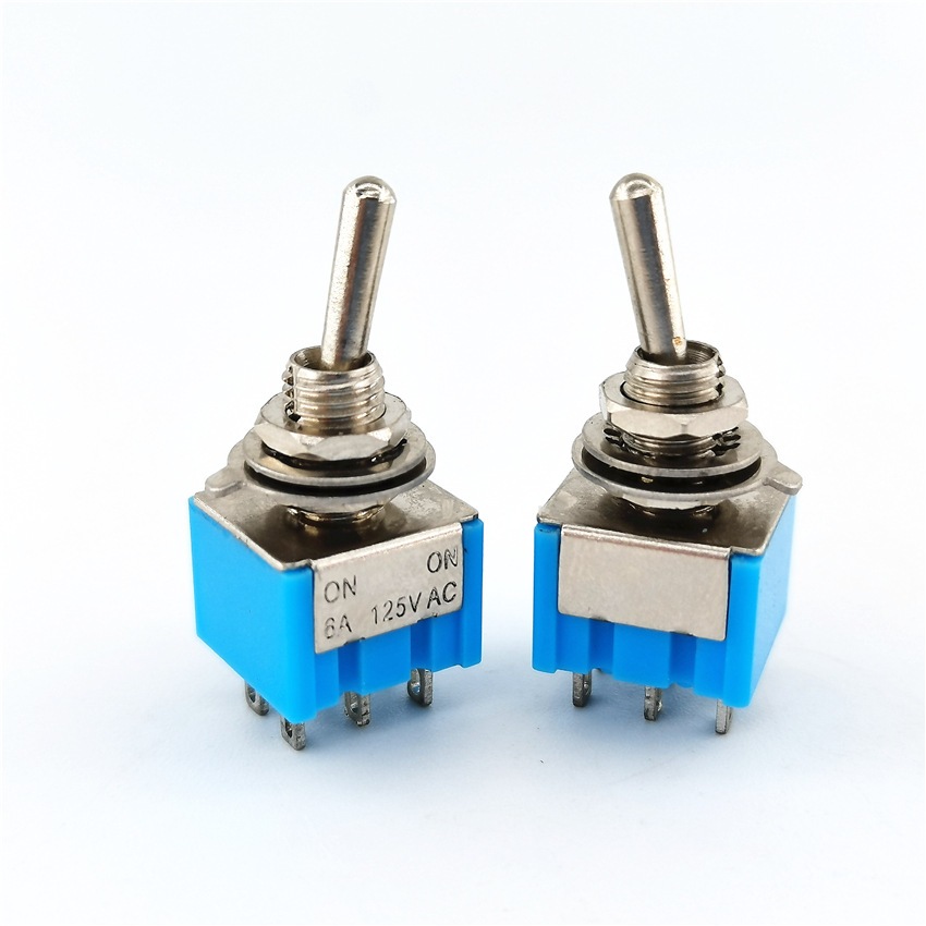 Toggle Switch MTS-102, MTS-103, MTS-202, MTS-203 2 pins and 3 pins (2 ...