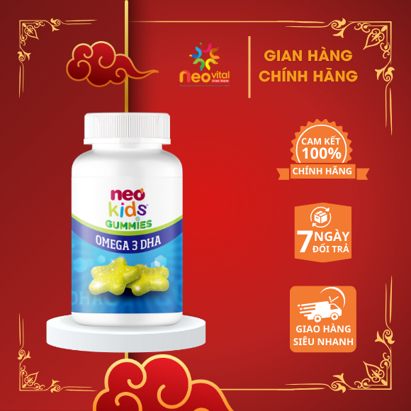 Neo Kids star DHA Gummies box of 60 chewable tablets | Shopee Malaysia