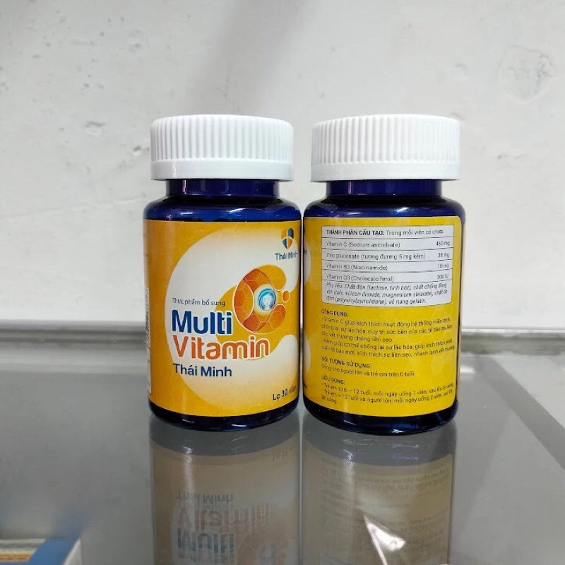 Multi Vitamin C Thai Minh - Vitamin C Supplement & Minerals to Support ...