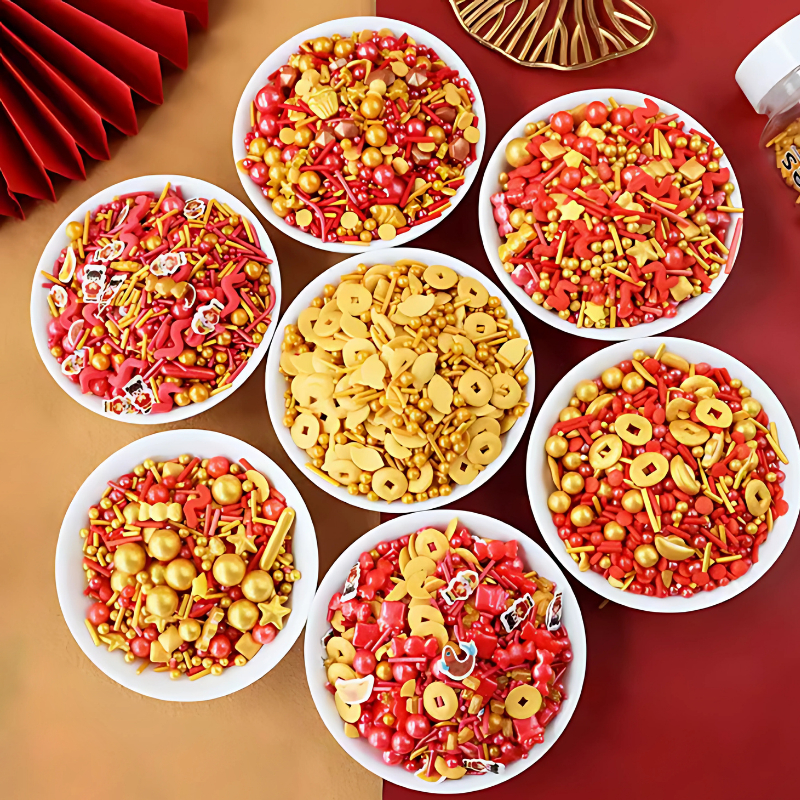 CNY 2025 - Tet Sugar Balls for Tet Cake Decoration At Ty 2025 | Shopee ...