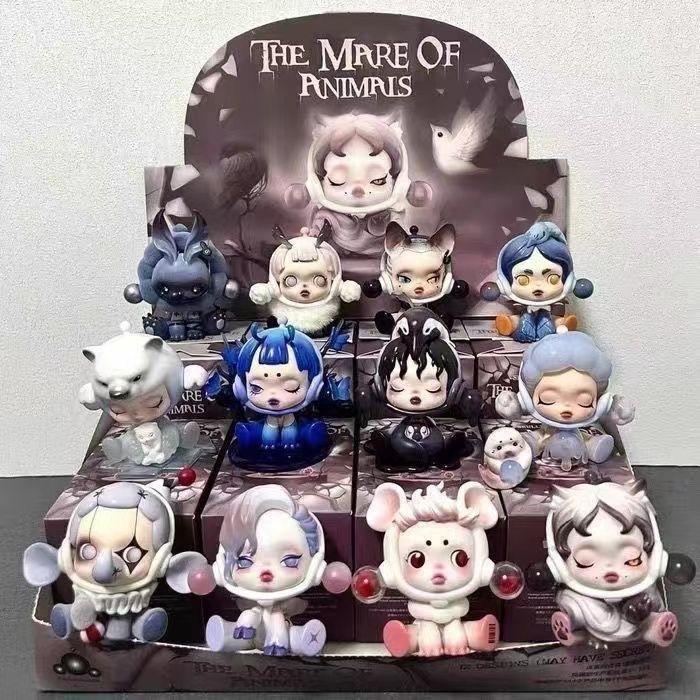 [ Blind box ] Beautiful, type 1 Skull Panda model, extremely cute and ...
